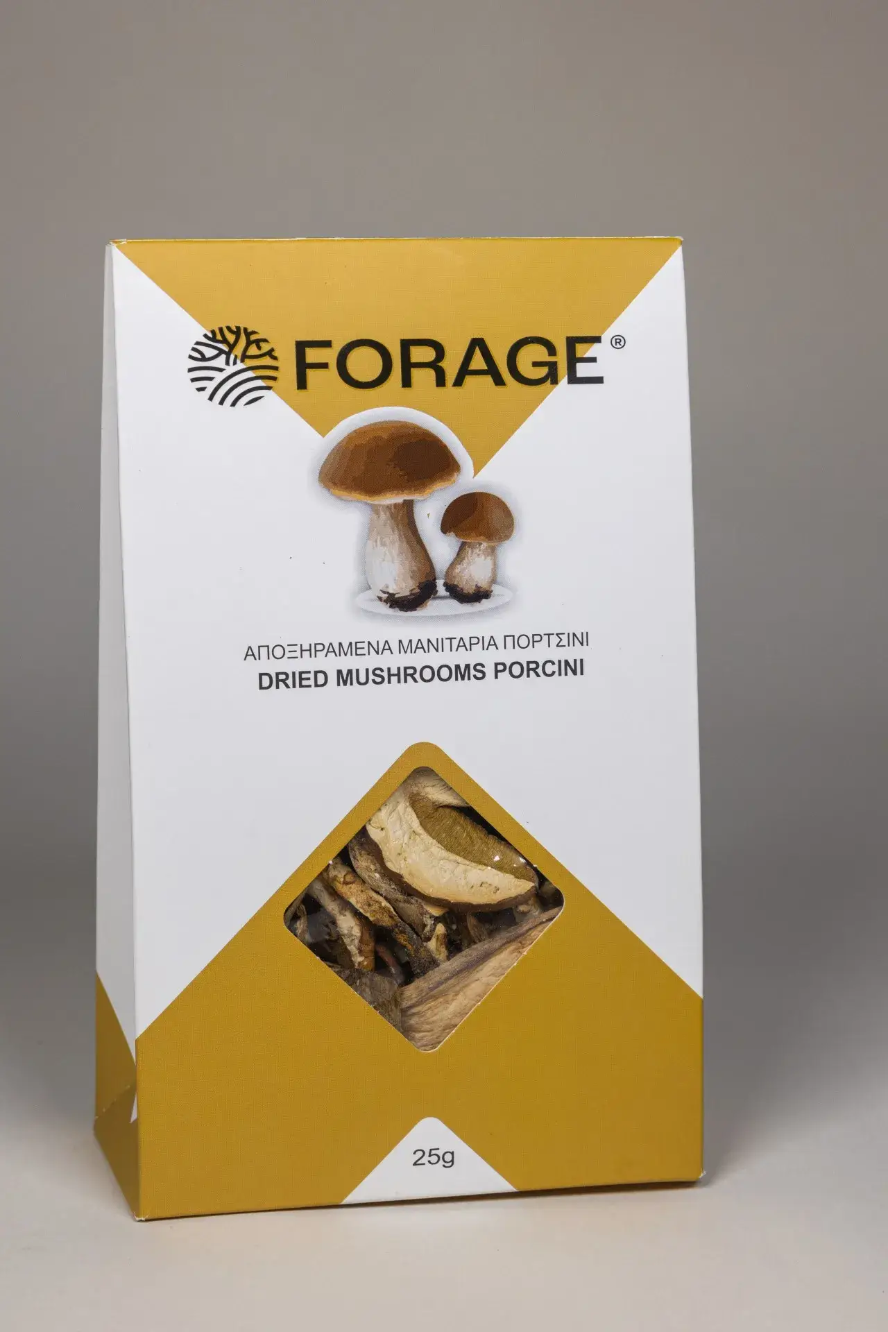 αποξηραμένο μανιτάρι πορτσινι 25ΓΡ - Forage.gr